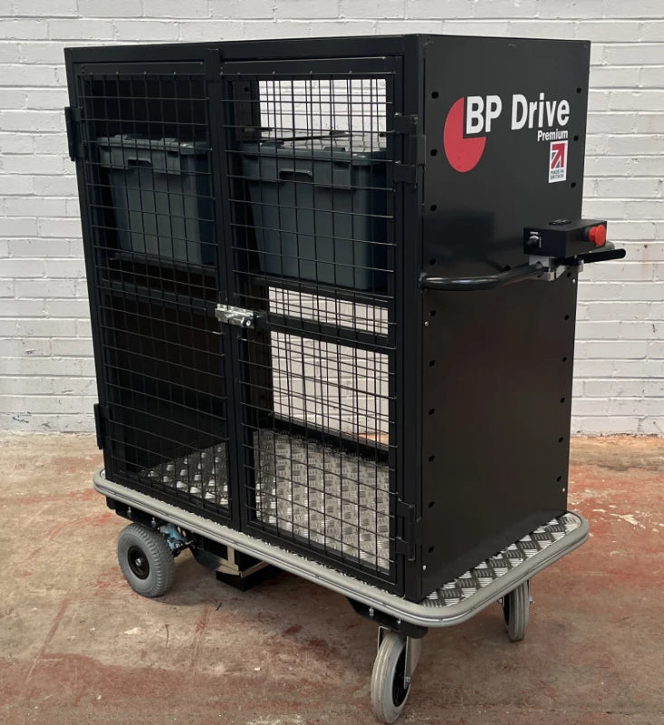 BPDP03 - BP Drive Premium, Electric Powered Cage Trolley– Breg Products Ltd