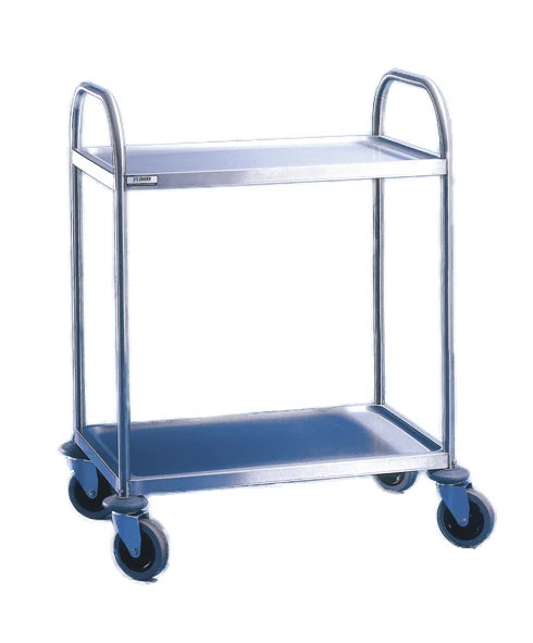 SS-TRT21 2 Tier Stainless Steel Small Trolley– Breg Products Ltd